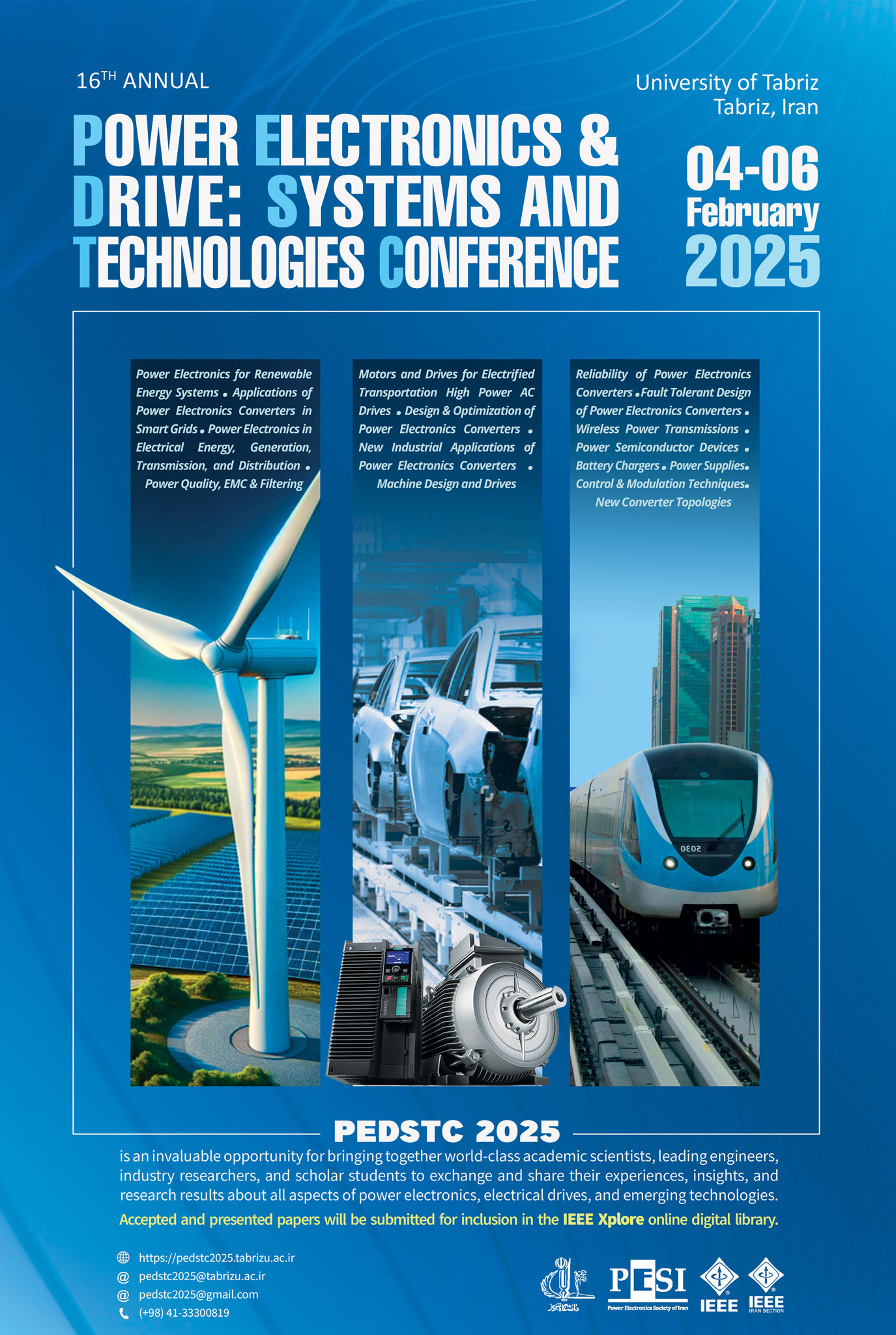 16th Annual International Power Electronics & Drives: Systems and ...